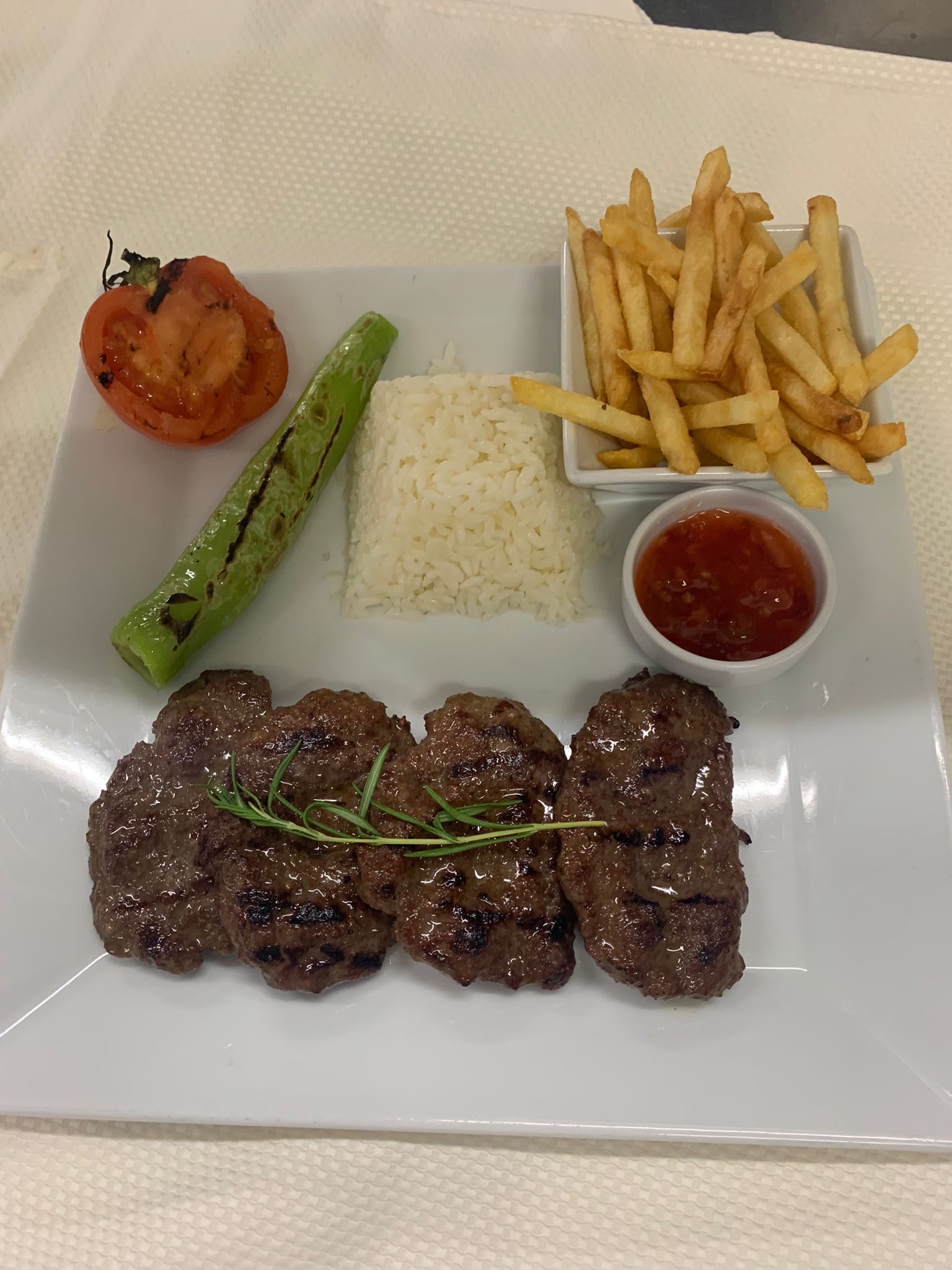 Oda Servisi Menüsü - Menu List